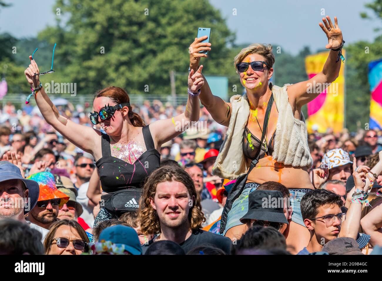 Henham Park, Suffolk, UK. 25th July, 2021. Rick Astley plays the ...