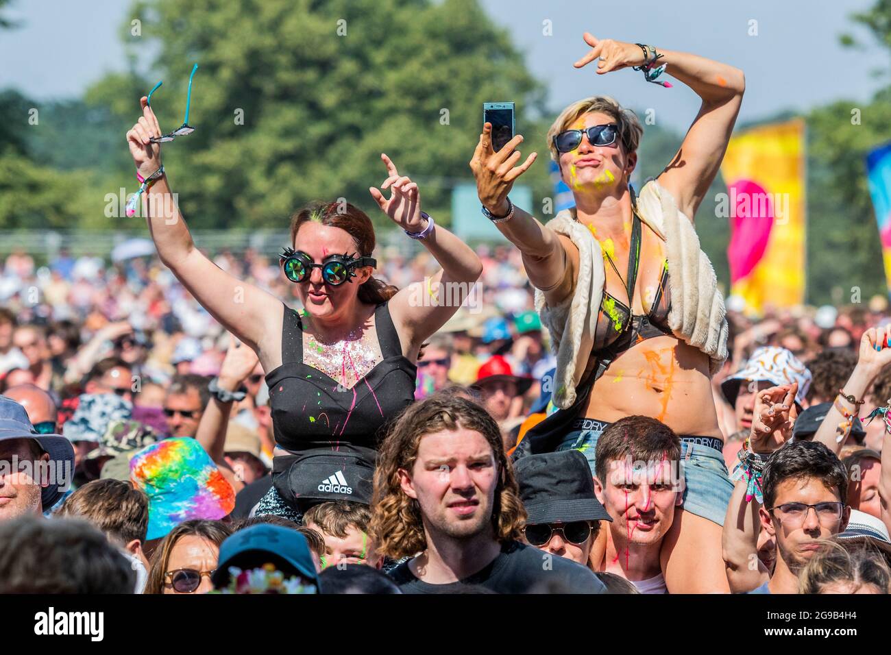 Henham Park, Suffolk, UK. 25th July, 2021. Rick Astley plays the ...