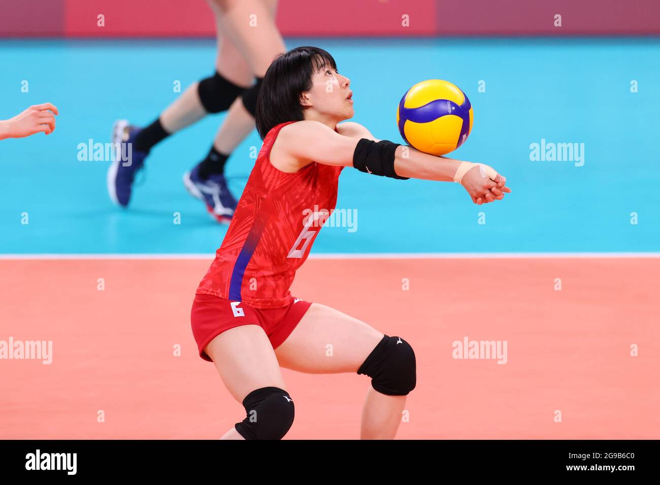 Tokyo, Japan. 25th July, 2021. Mako Kobata (JPN) Volleyball : Women's ...