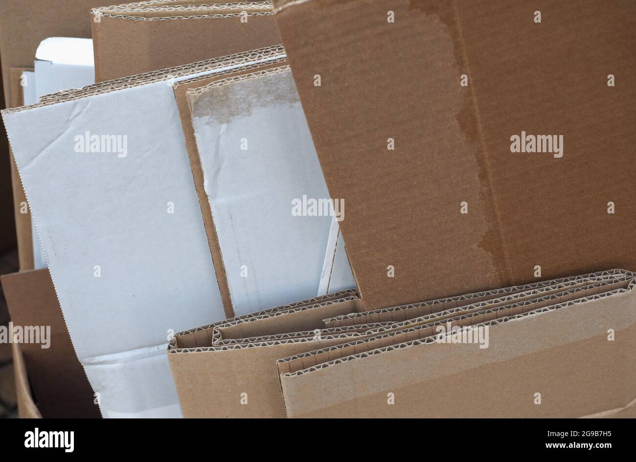 Cardboard packets hi-res stock photography and images - Alamy
