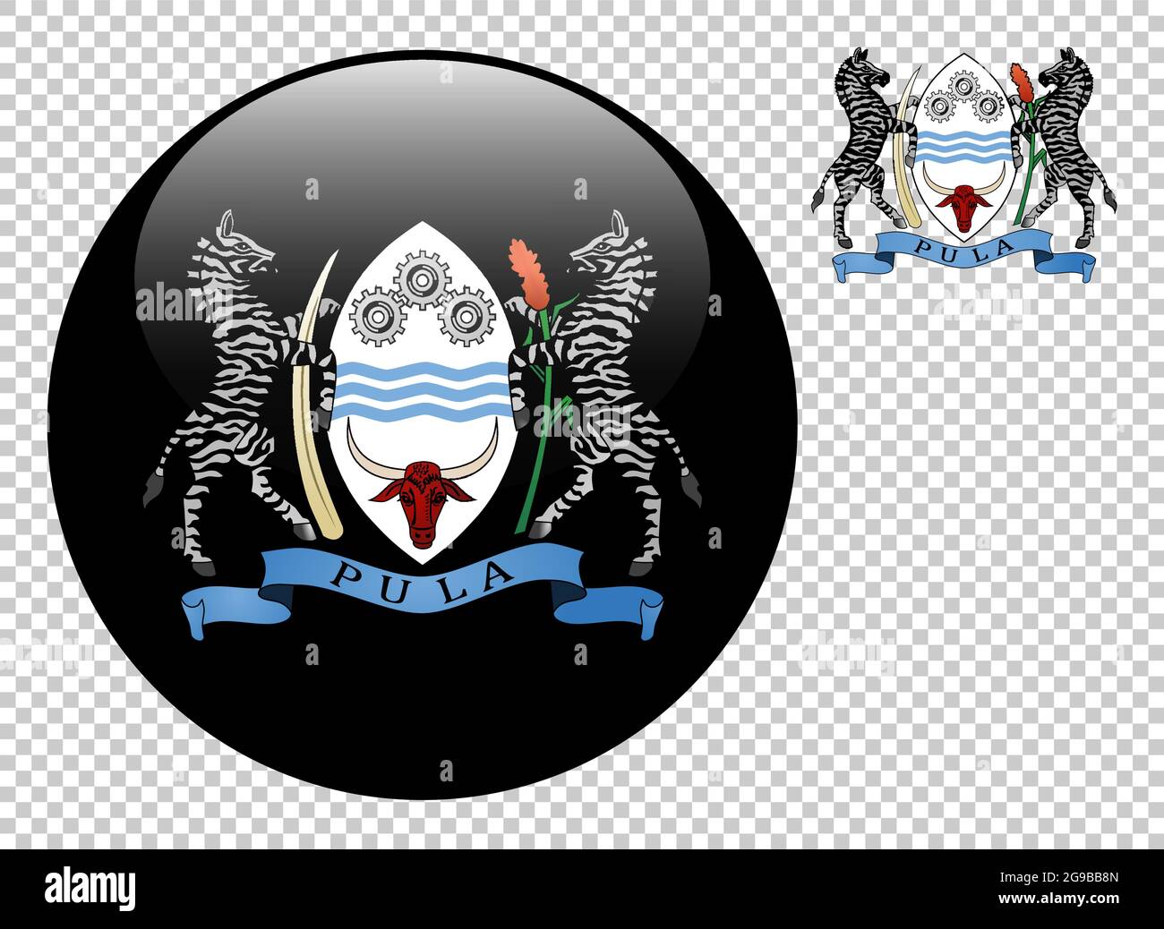 Coat of arms vector illustration on a transparent background Stock ...
