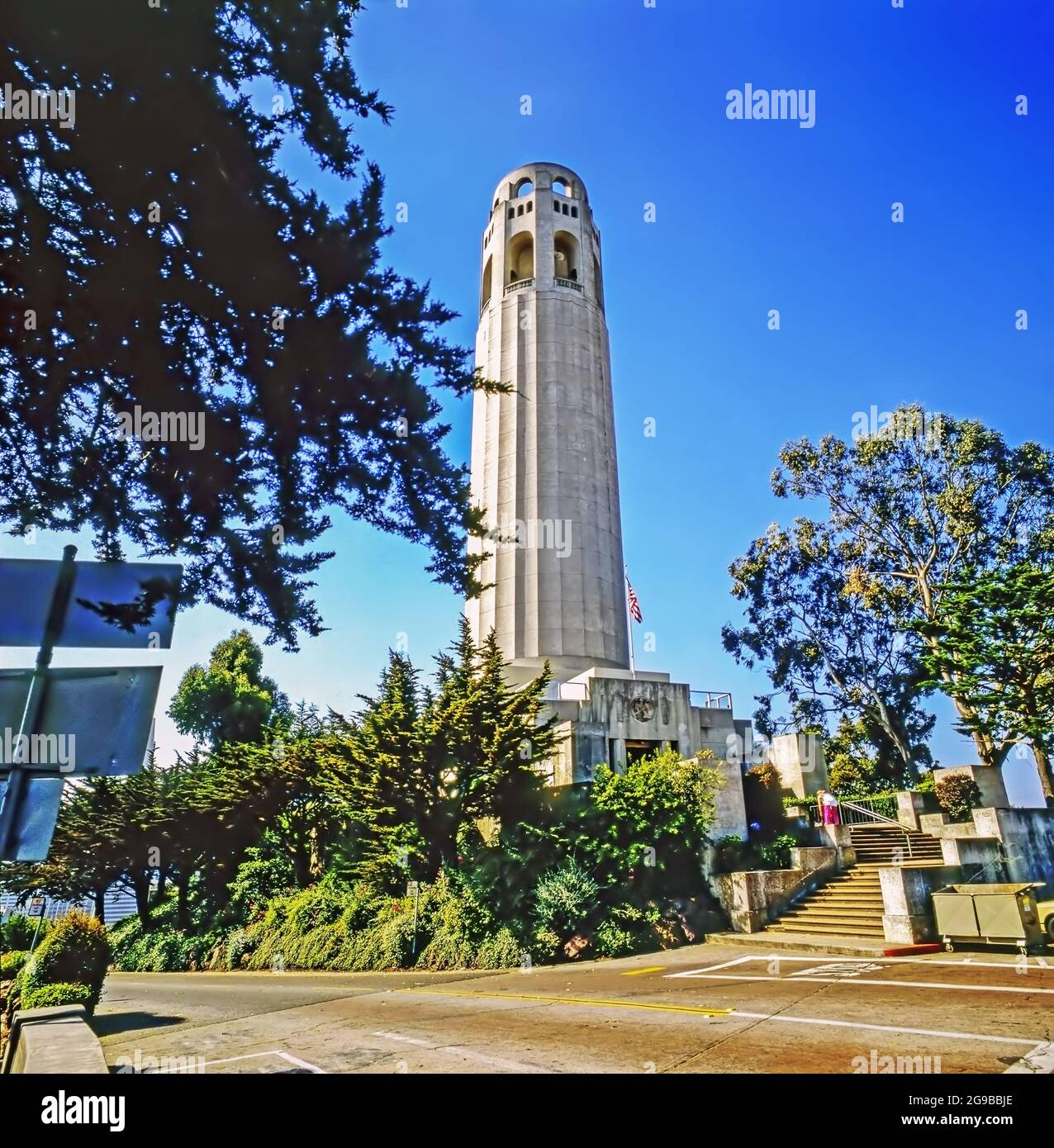 Coit tower on telegraph hill hi-res stock photography and images - Alamy