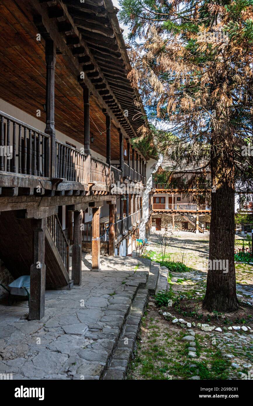 Troyan Monastery, “Assumption of Virgin Mary”, famous for its interior ...