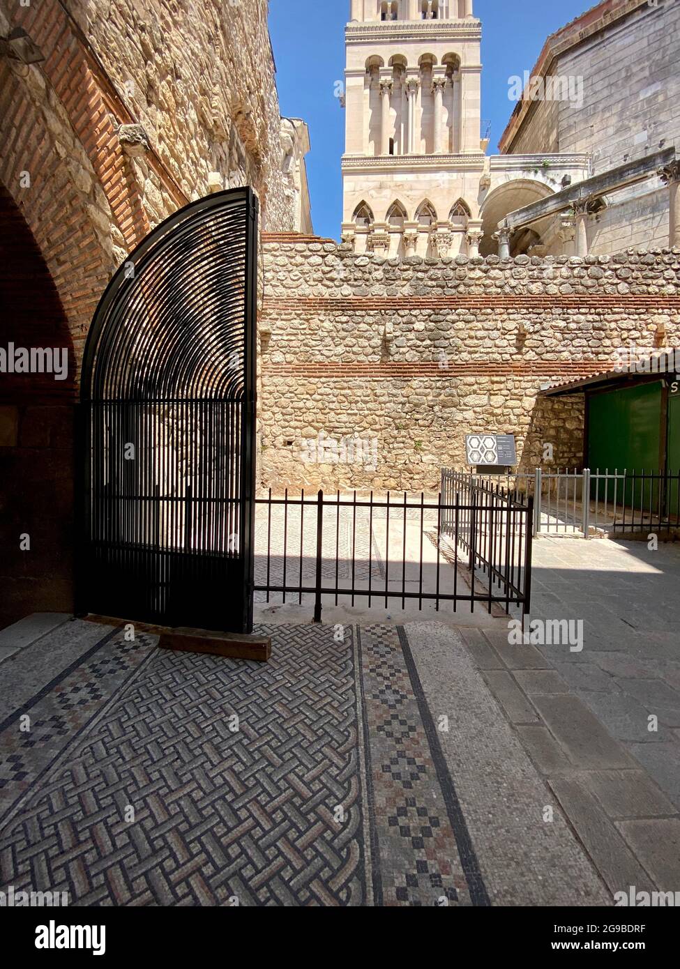 Palace of Roman emperor Diocletian in Split, Croatia Stock Photo - Alamy