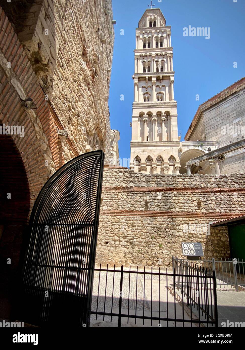 Palace of Roman emperor Diocletian in Split, Croatia Stock Photo - Alamy