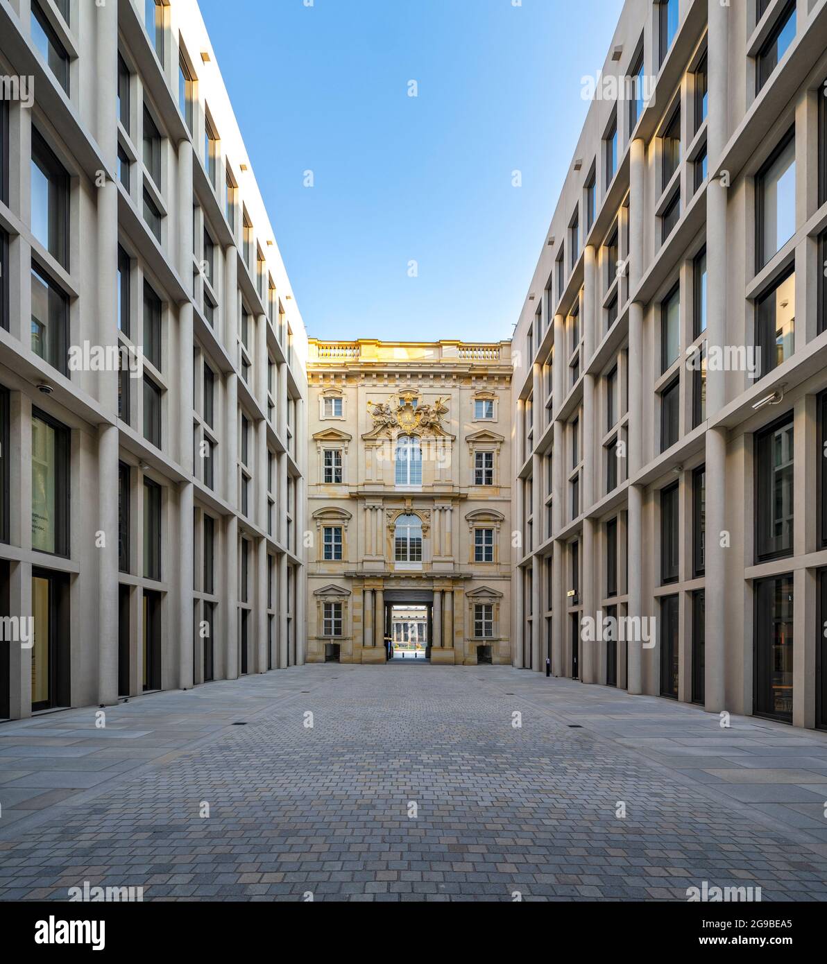 Humboldt-Forum, Berlin. Neubau Berliner Stadtschloss Stock Photo - Alamy