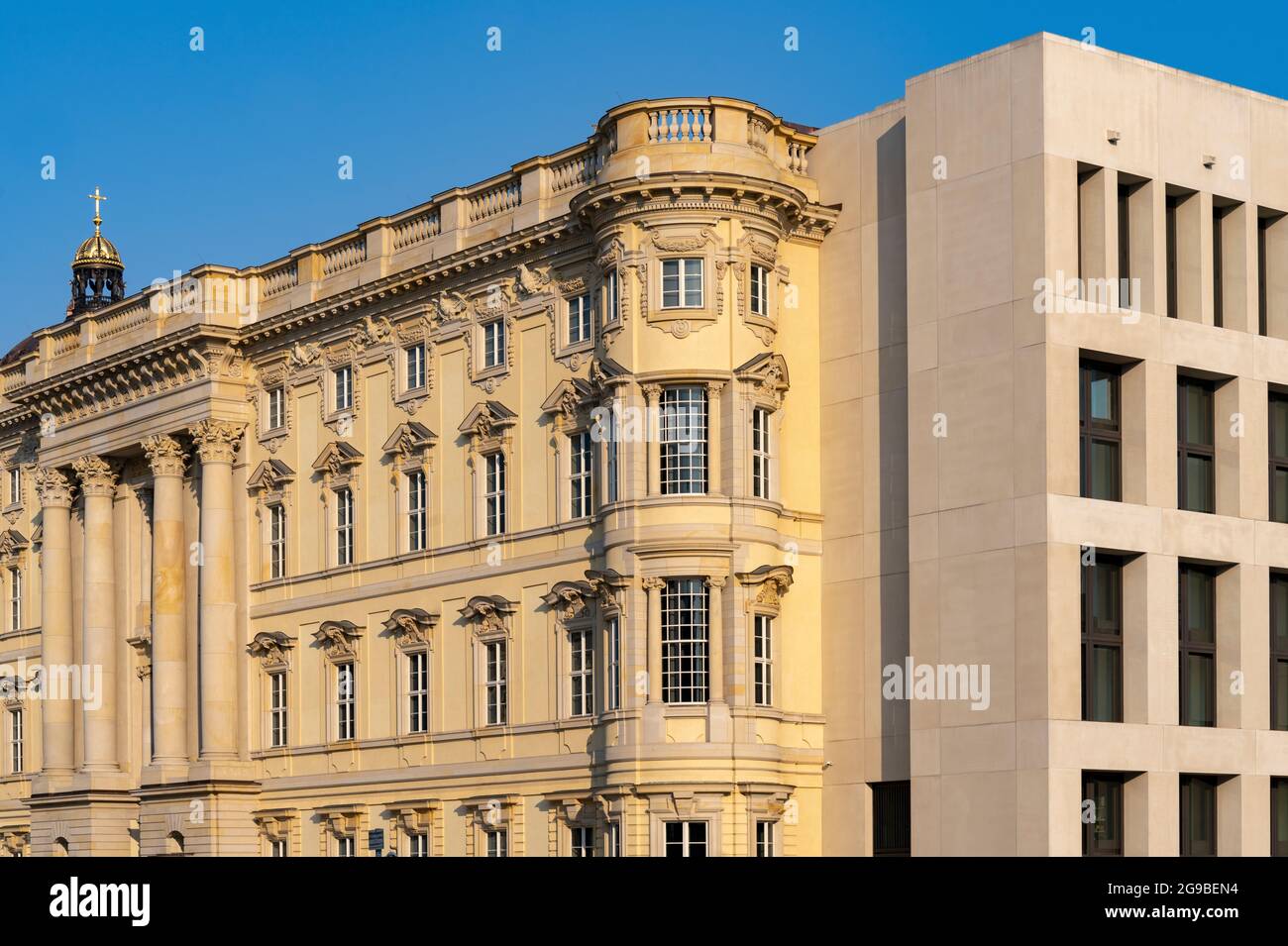 Humboldt-Forum, Berlin. Neubau Berliner Stadtschloss Stock Photo - Alamy
