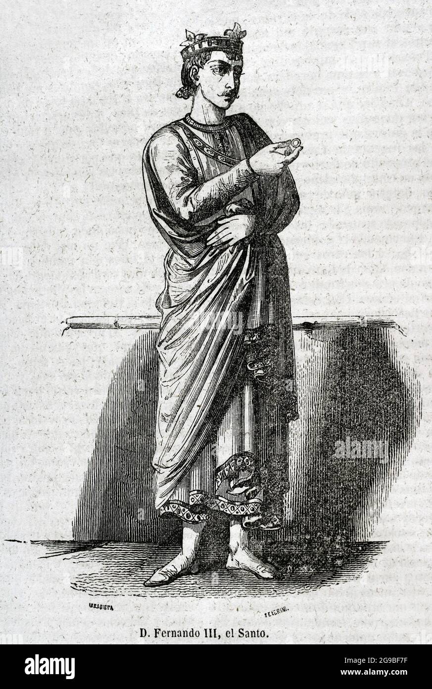 Ferdinand III of Castile, called the Saint (1199-1201). King of Castile ...