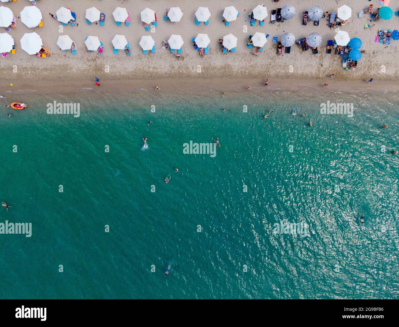 Nea Kallikratia Chalkidiki, Greece Stock Photo - Alamy