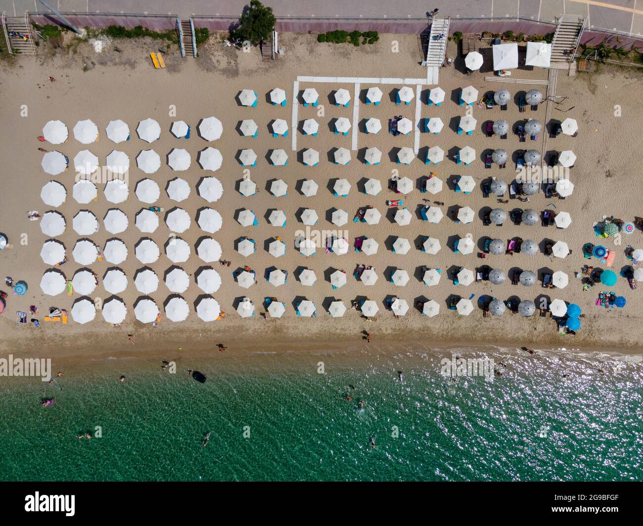 Nea Kallikratia Chalkidiki, Greece Stock Photo - Alamy