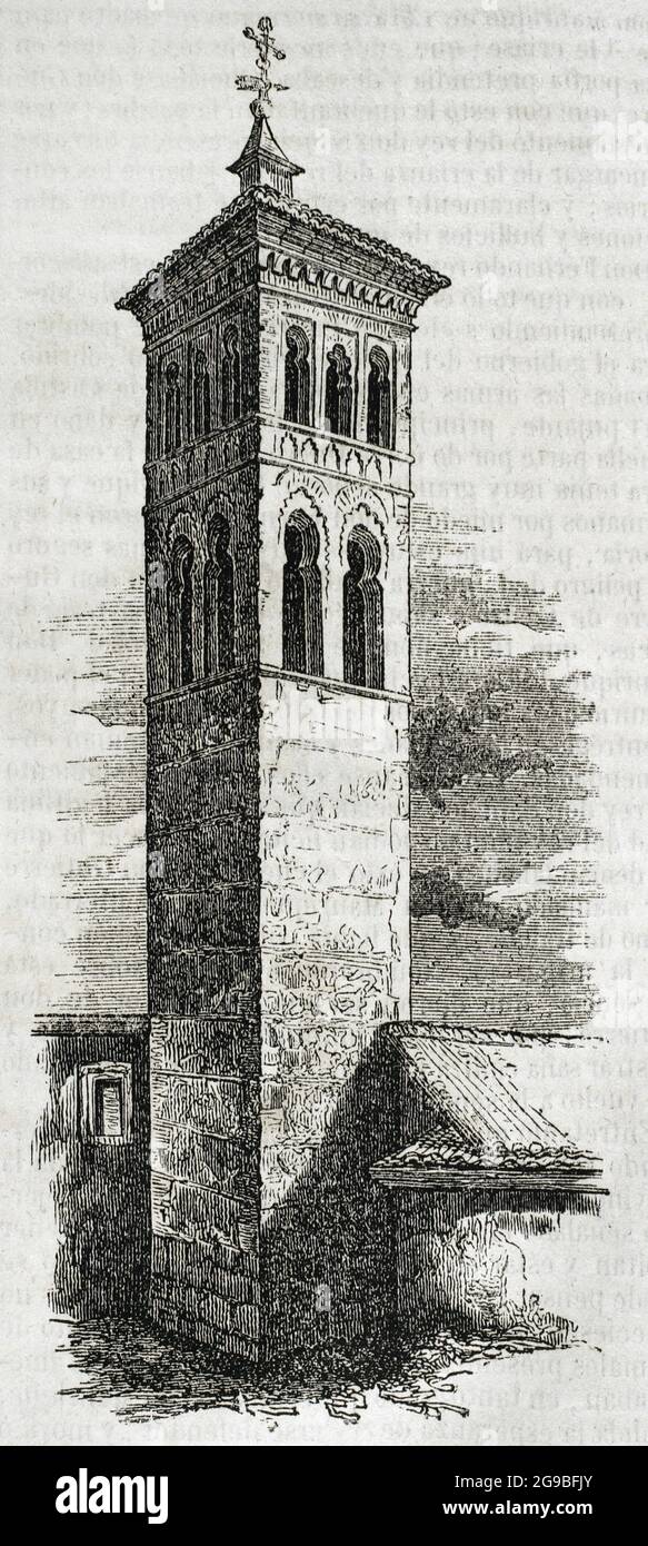Roman tower engraving hi-res stock photography and images - Alamy