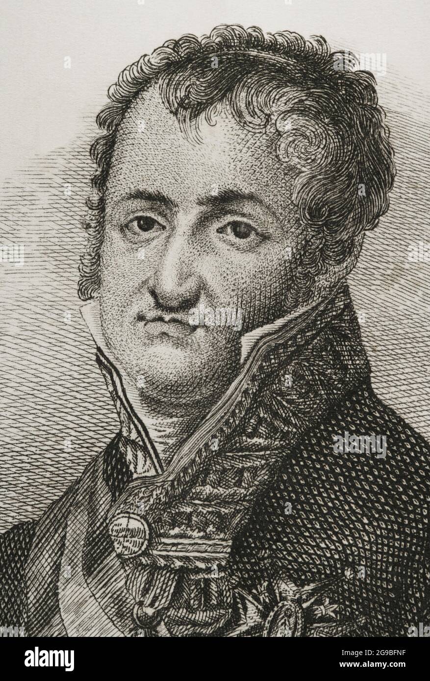 Ferdinand VII (1784-1833). King of Spain (1808-1833). Portrait ...
