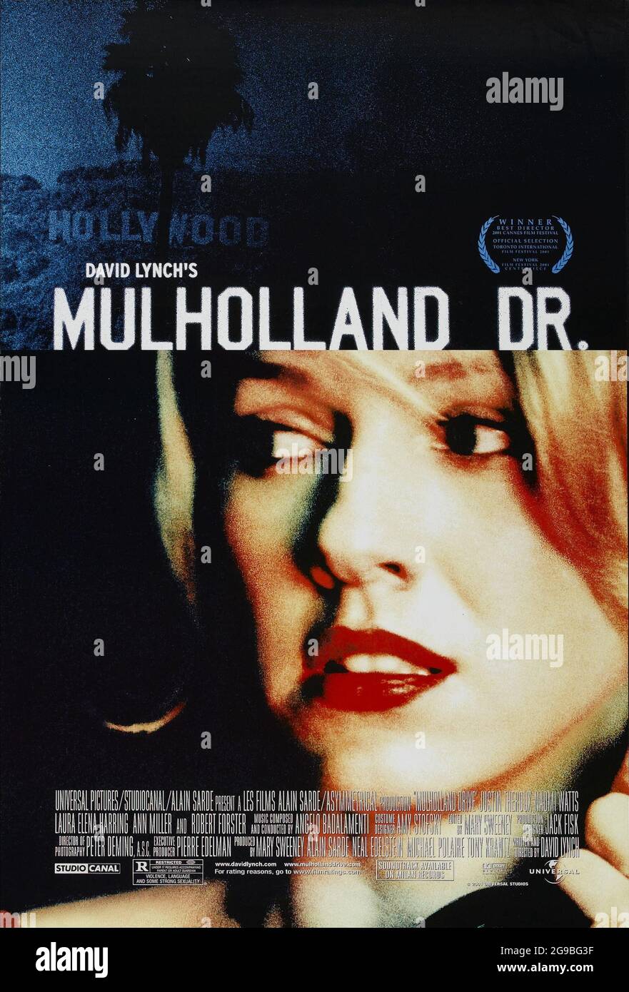 MULHOLLAND DRIVE (2001) -Original title: MULHOLLAND DR.-, directed by ...