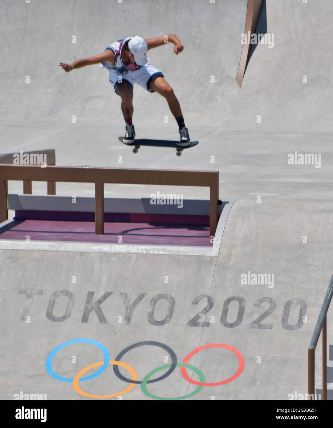Tokyo, Japan. 25th July, 2021. Jagger Eaton performs in the final ...