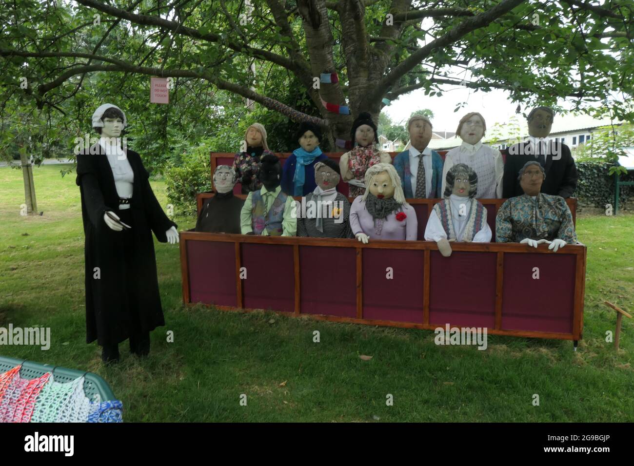 Kilsby WI women's institute weird characters in village Stock Photo - Alamy
