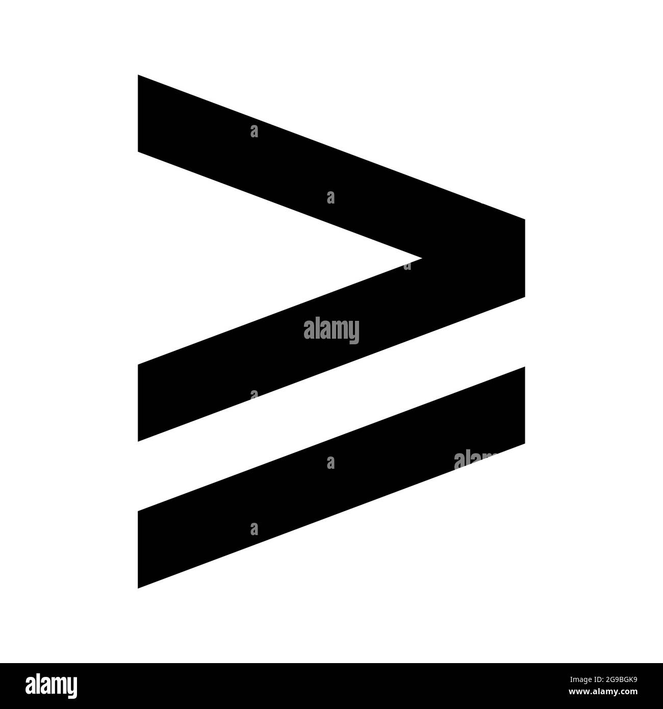 Greater than or equal to mathematics symbol, education maths icon, web ...