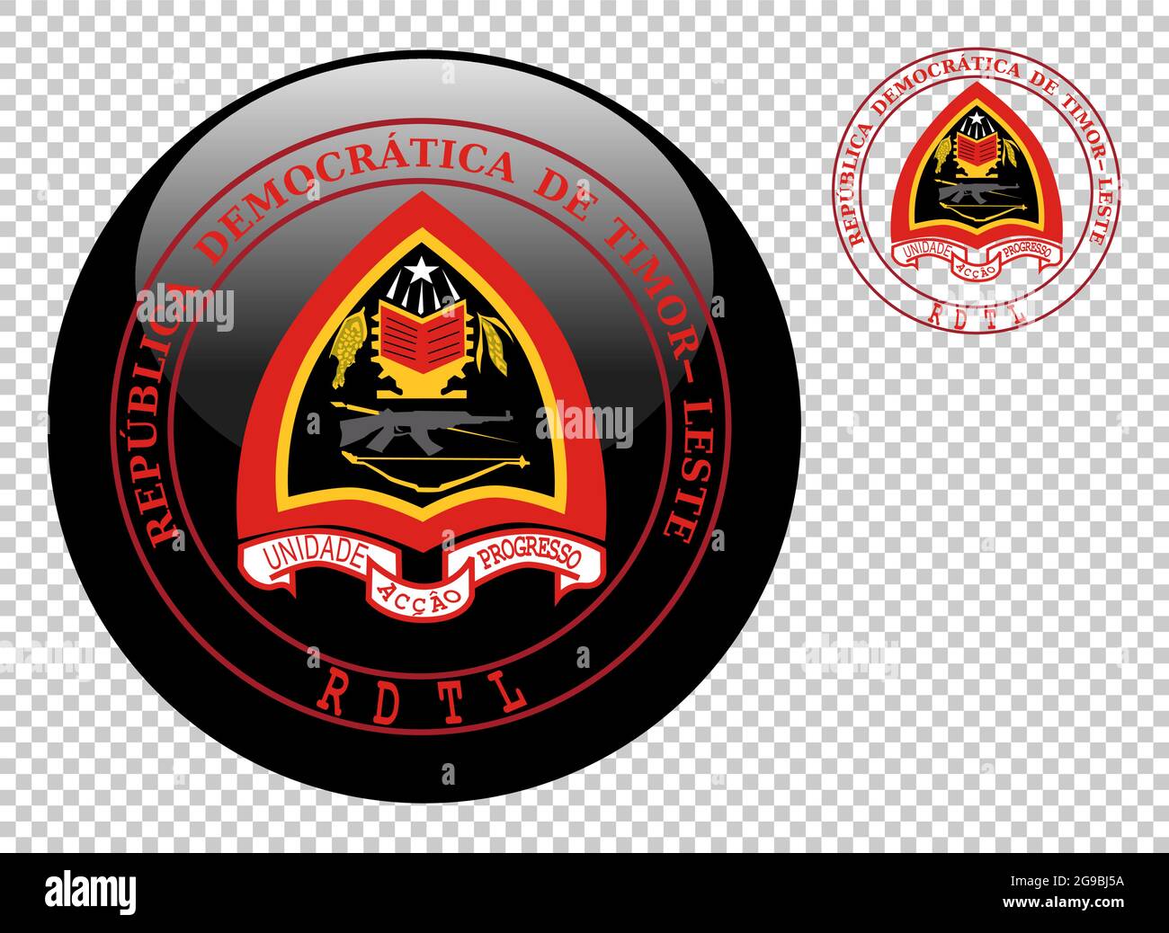 Coast of arms vector illustration on a transparent background Stock ...