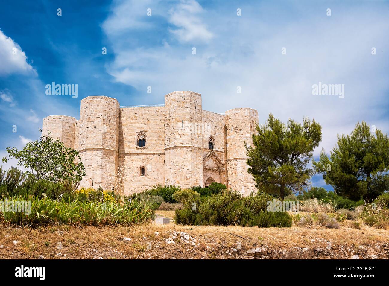 Andria, Italy - 18 June 2021: Castel del Monte of Frederick II of ...