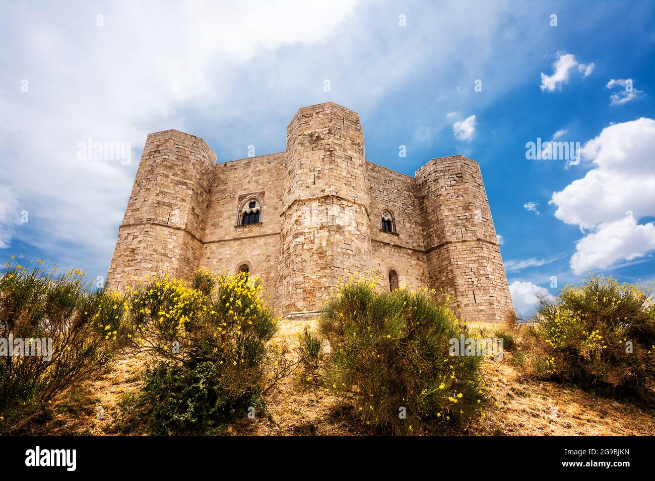 Andria, Italy - 18 June 2021: Castel del Monte of Frederick II of ...