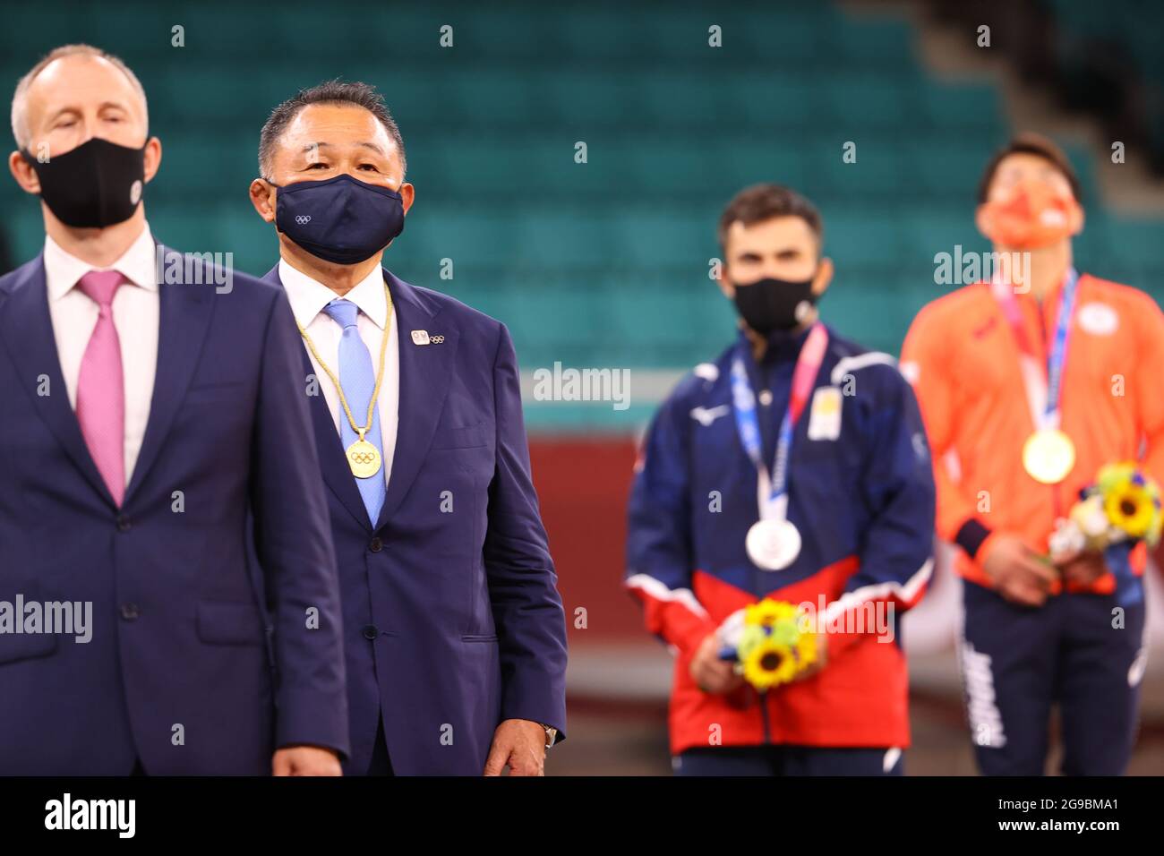 Tokyo, Japan. 25th July, 2021. Yasuhiro Yamashita Judo : Men's -66kg ...