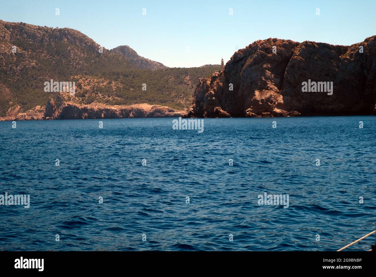 Sailing in Mallorca, Mallorca, Balearic Islands Stock Photo - Alamy
