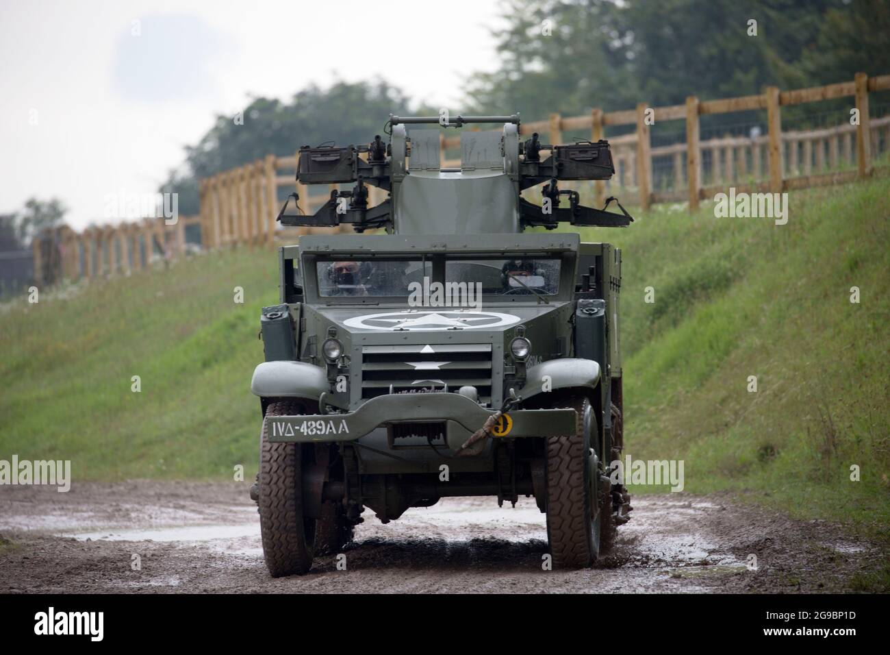 M16 Multiple Gun Motor Carriage, Bovington Tank Museum, Dorset England ...