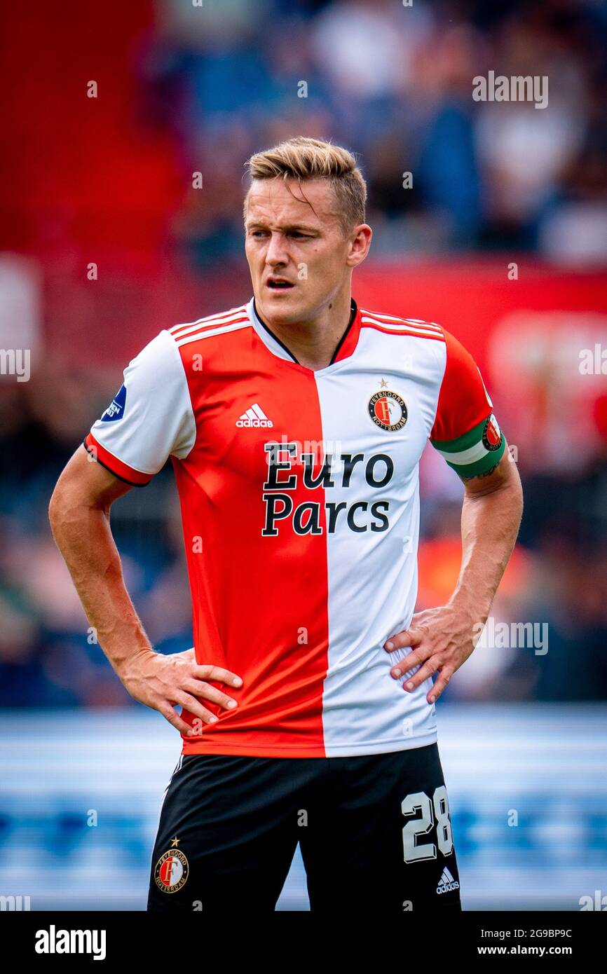 ROTTERDAM - 25-07-2021, Stadium Feijenoord, pre season friendly, season 2021 / 2022 , Feyenoord ...