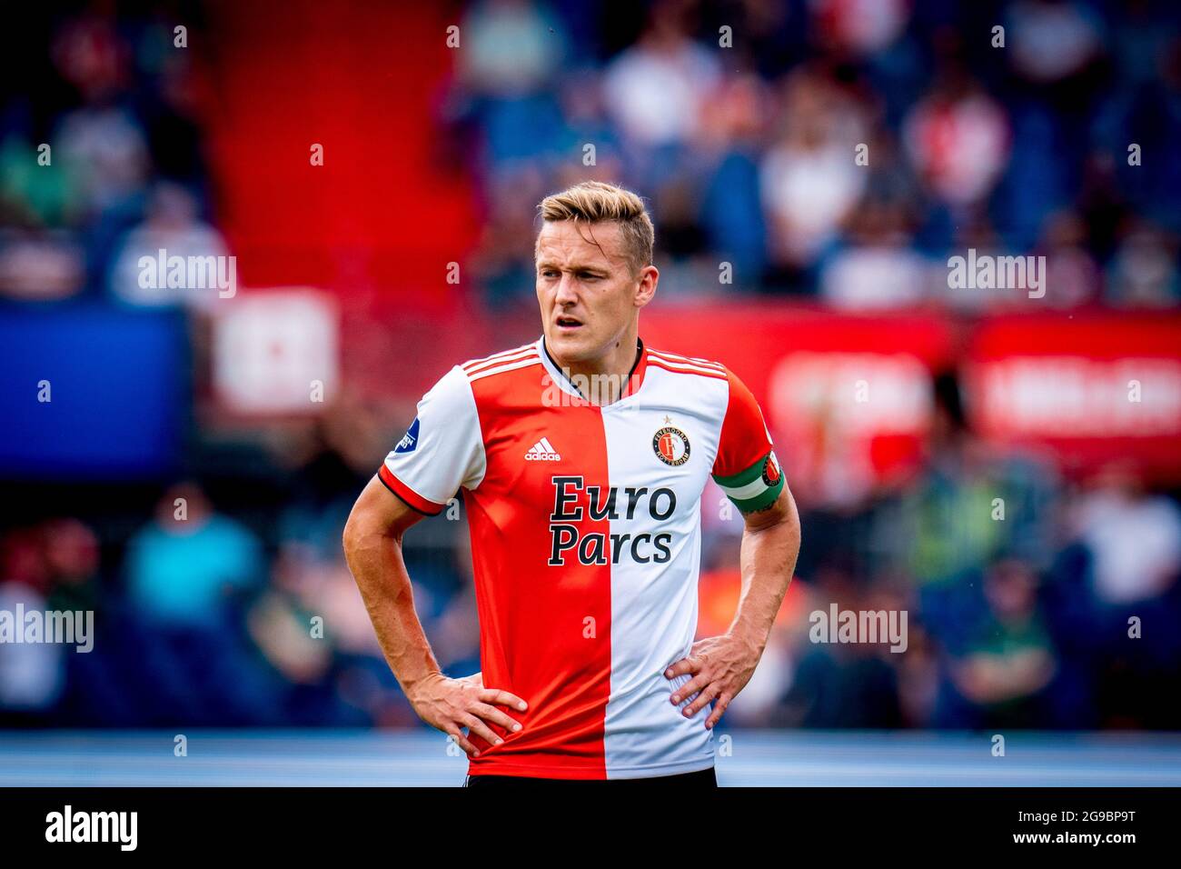 ROTTERDAM - 25-07-2021, Stadium Feijenoord, pre season friendly, season 2021 / 2022 , Feyenoord ...