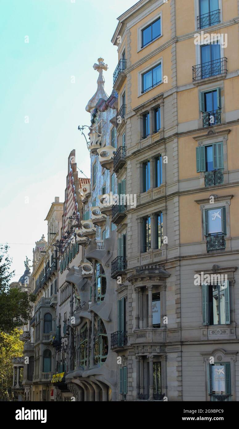 Gaudy house spain hi-res stock photography and images - Alamy