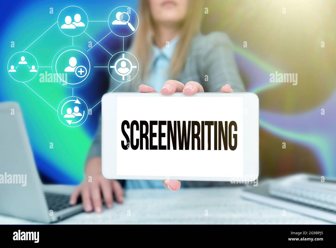 Inspiration showing sign Screenwriting. Internet Concept the art and ...