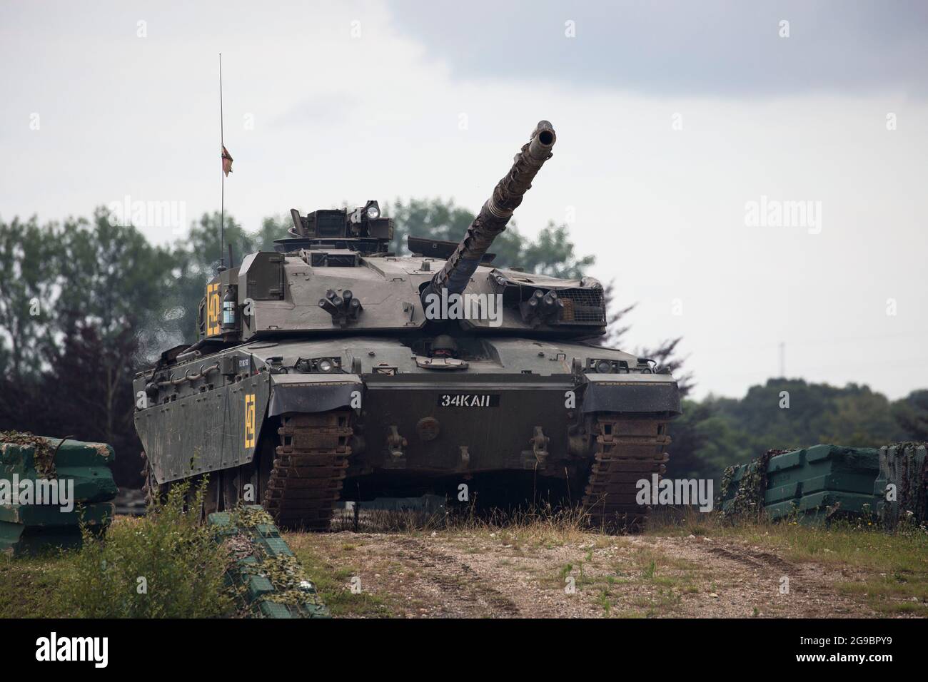 Challenger 1 Main Battle Tank, British Army, Bovington Tank Museum ...