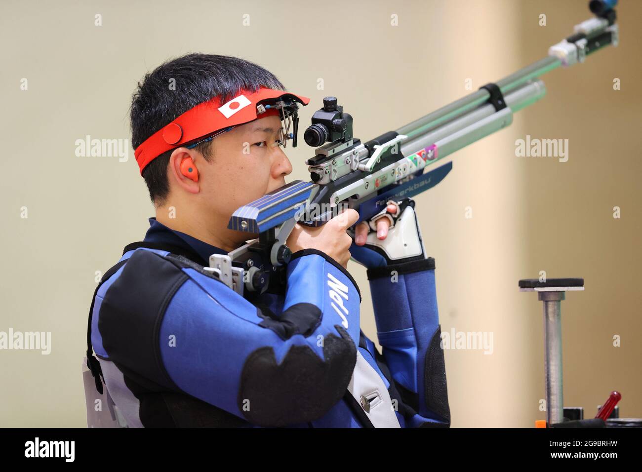 Tokyo, Japan. 25th July, 2021. Takayuki Matsumoto (JPN) Shooting ...