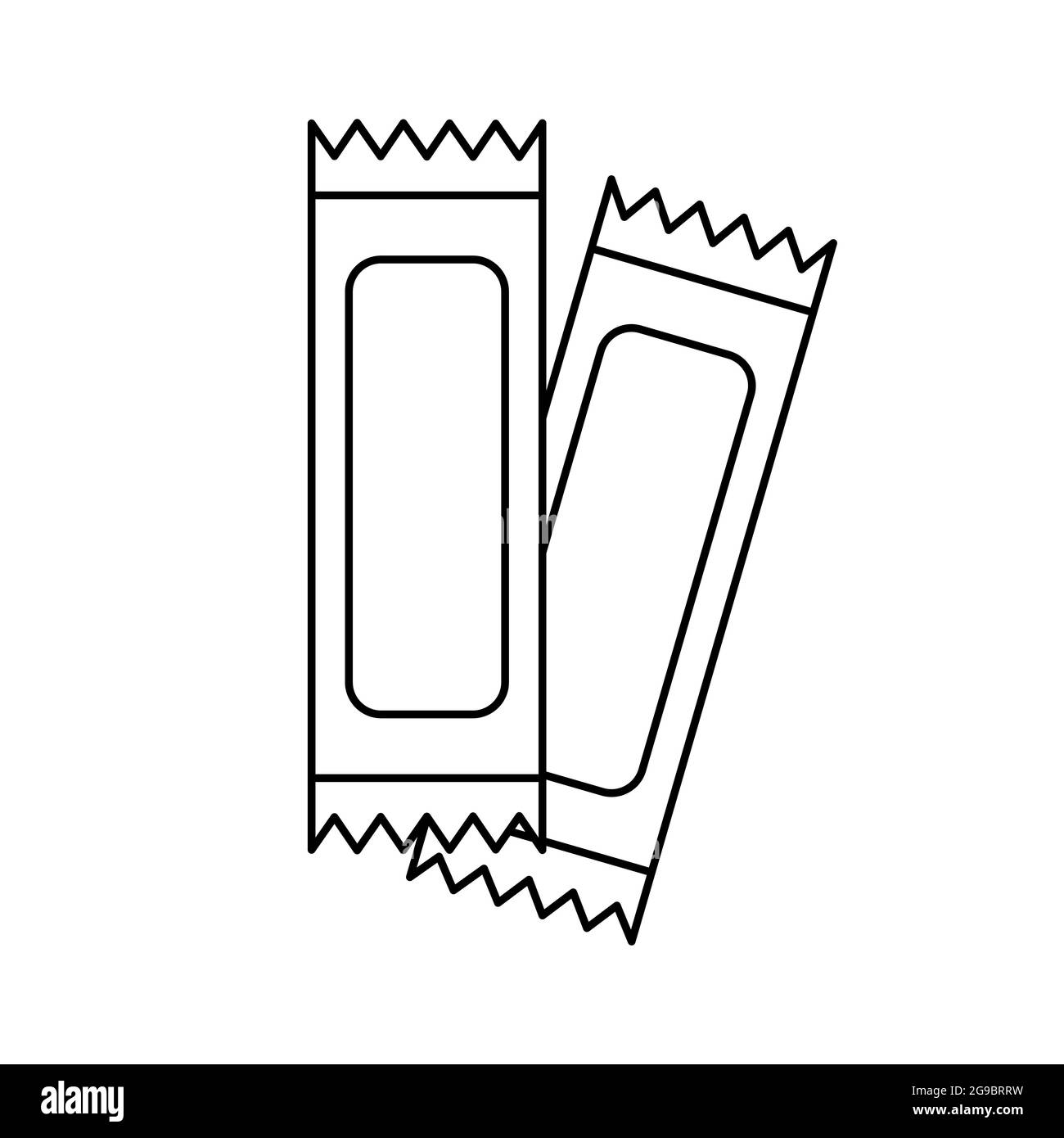 Sample sugar package hi-res stock photography and images - Alamy