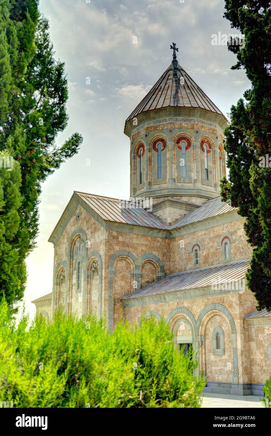 Bodbe Monastery, Georgia Stock Photo - Alamy