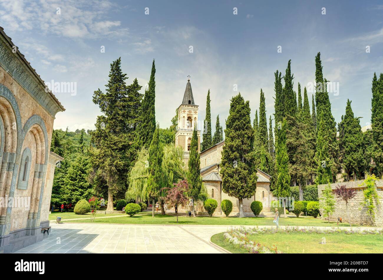 Bodbe Monastery, Georgia Stock Photo - Alamy