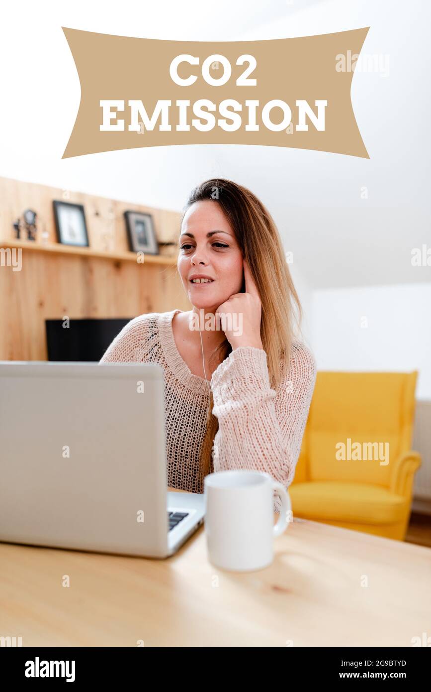 Writing displaying text Co2 Emission. Word Written on Releasing of ... Writing displaying text Co2 Emission. Word Written on Releasing of ...