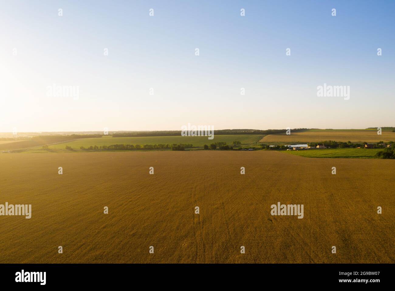 Wheat field aerial hi-res stock photography and images - Alamy