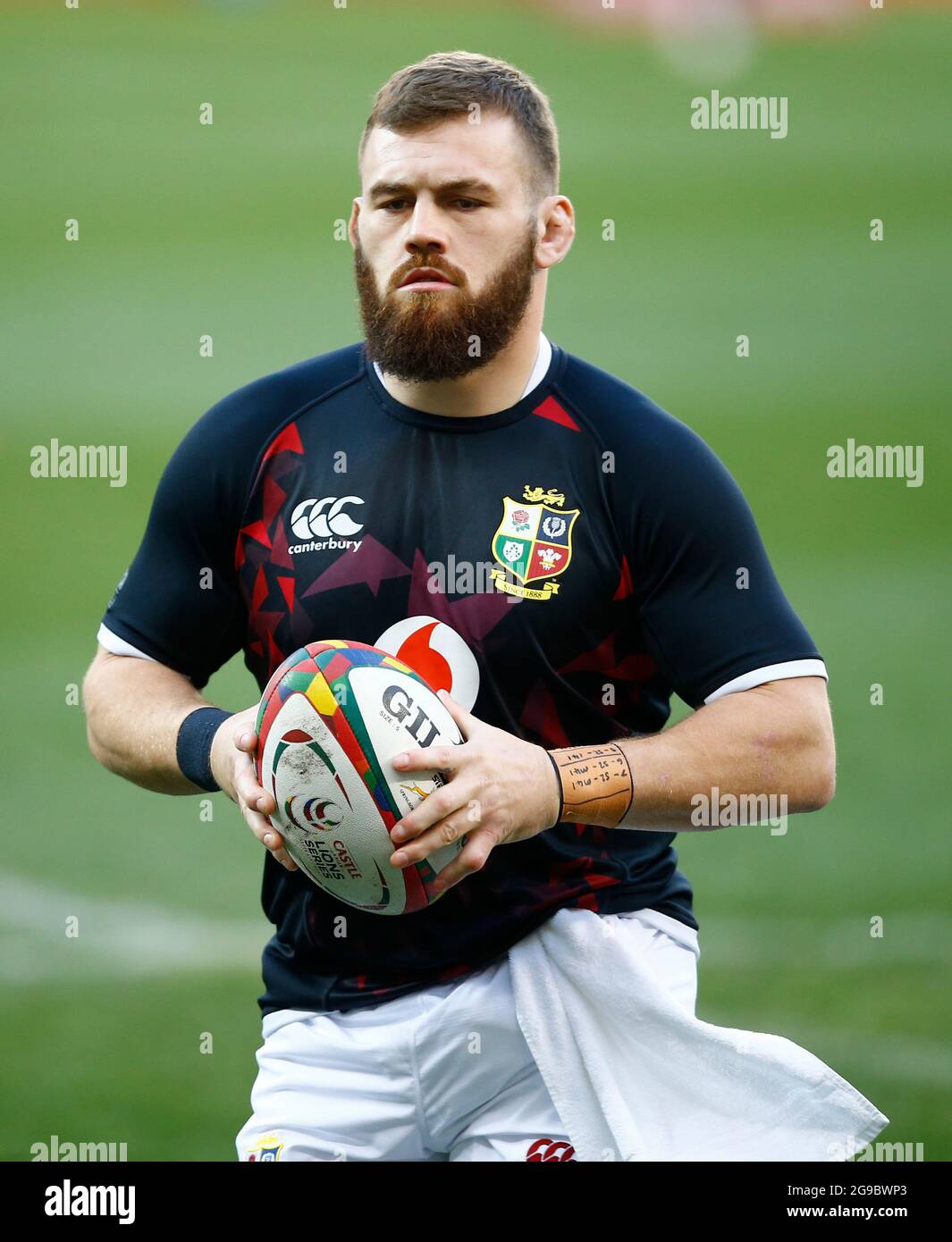 Luke Cowan-Dickie of the British & Irish Lions during the Castle Lager ...