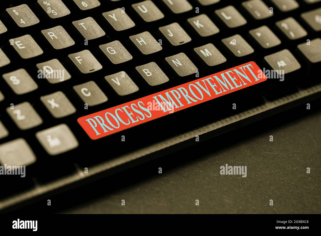 Conceptual display Process Improvement. Concept meaning task of ...