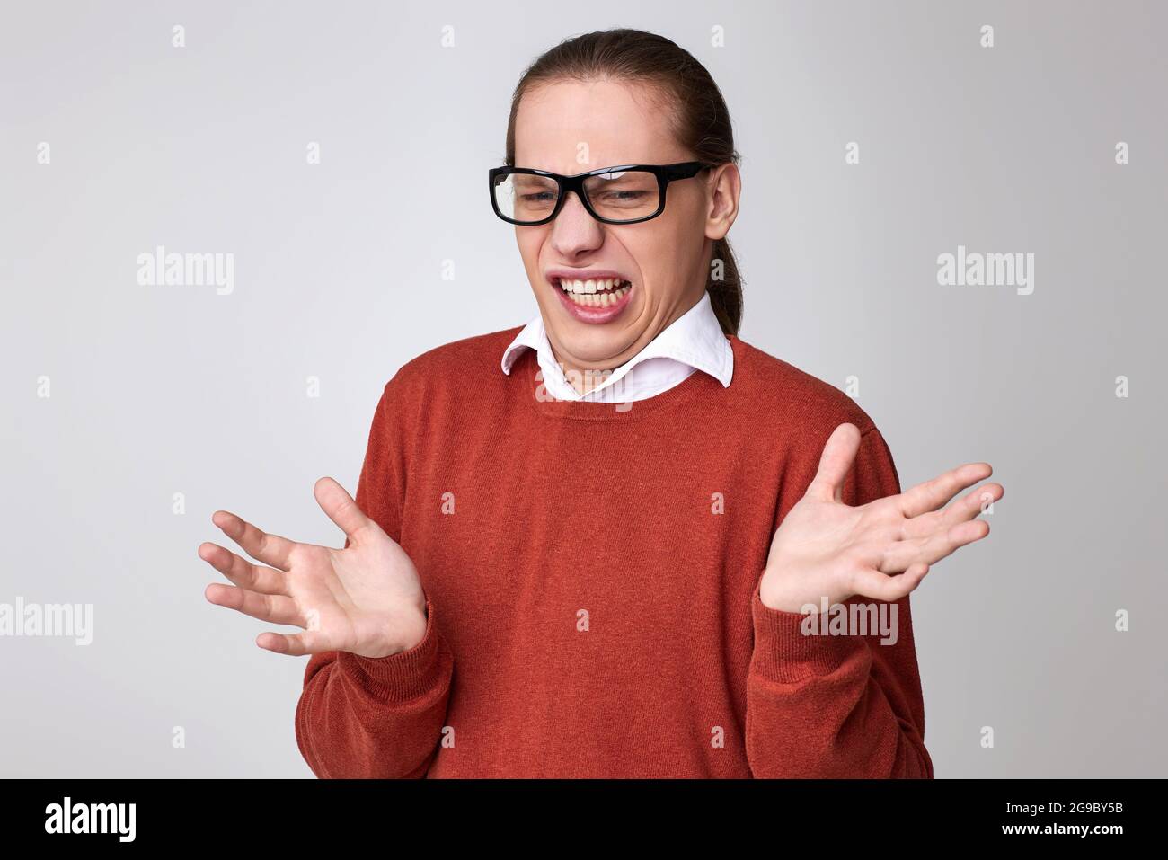 Expression disgust emotion fear hi-res stock photography and images - Alamy