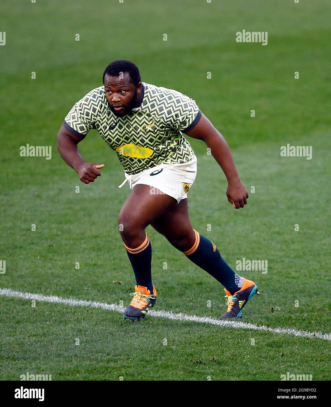 Ox Nche of South Africa during the Castle Lager Lions Series, First ...
