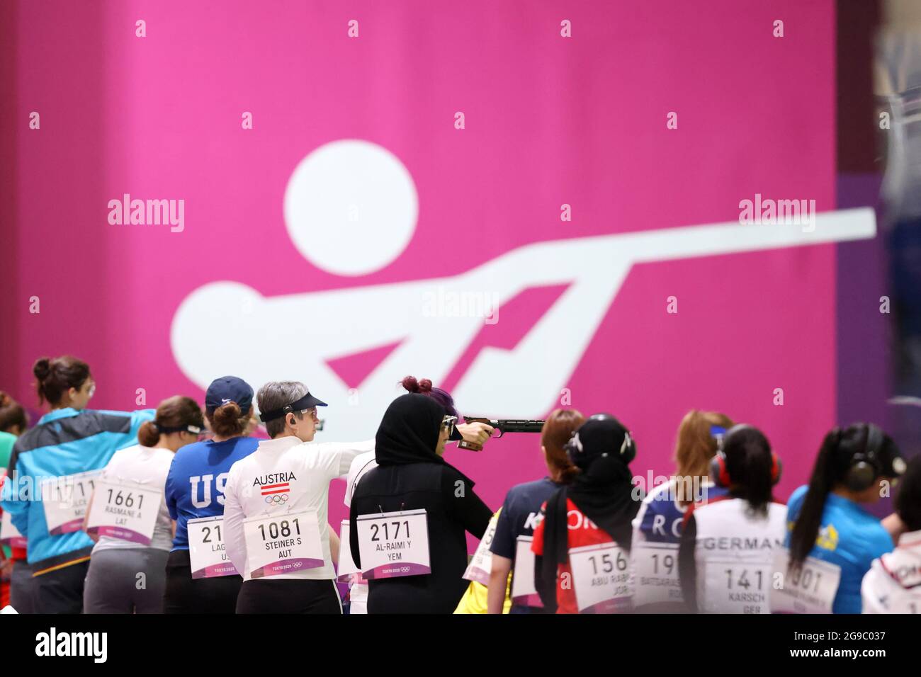 Tokyo, Japan. 25th July, 2021. General view Shooting - Rifle : Women's ...