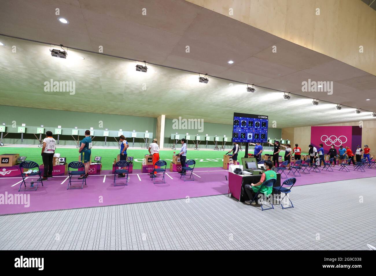 Tokyo, Japan. 25th July, 2021. General view Shooting - Rifle : Women's ...