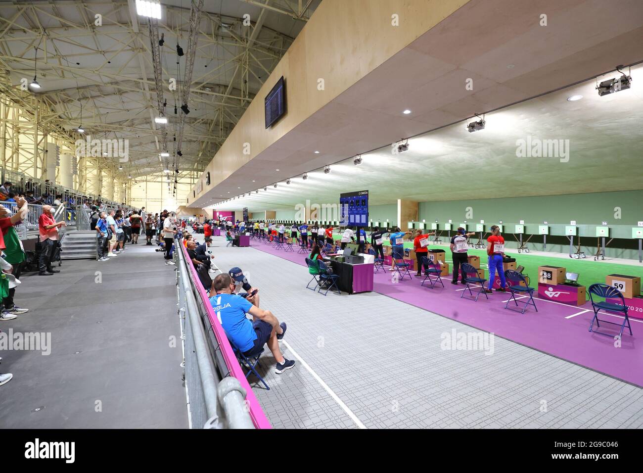 Tokyo, Japan. 25th July, 2021. General view Shooting - Rifle : Women's ...