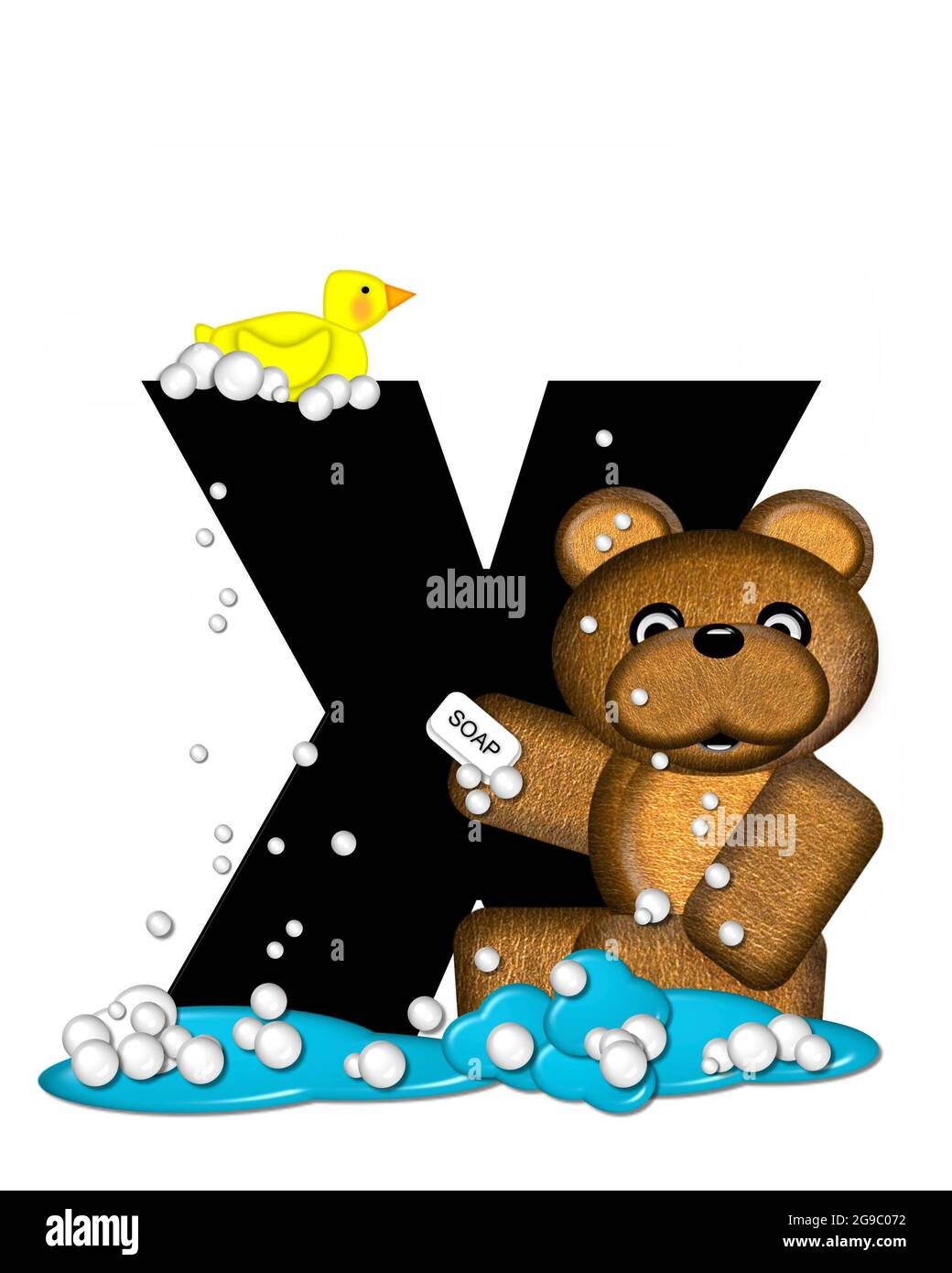 Alphabet Teddy Bear Clipart Heart