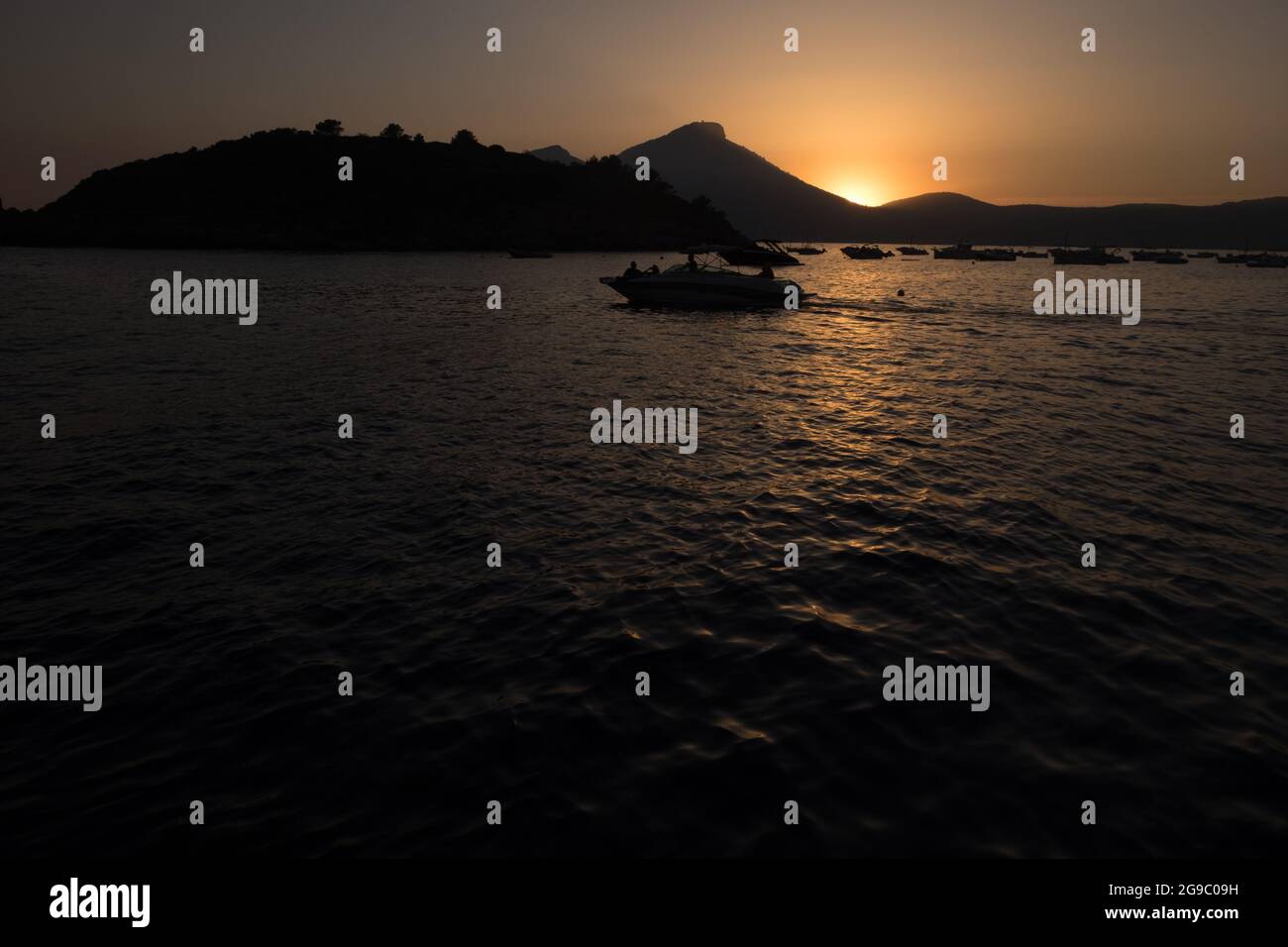Sailing in Mallorca, Mallorca, Balearic Islands Stock Photo - Alamy