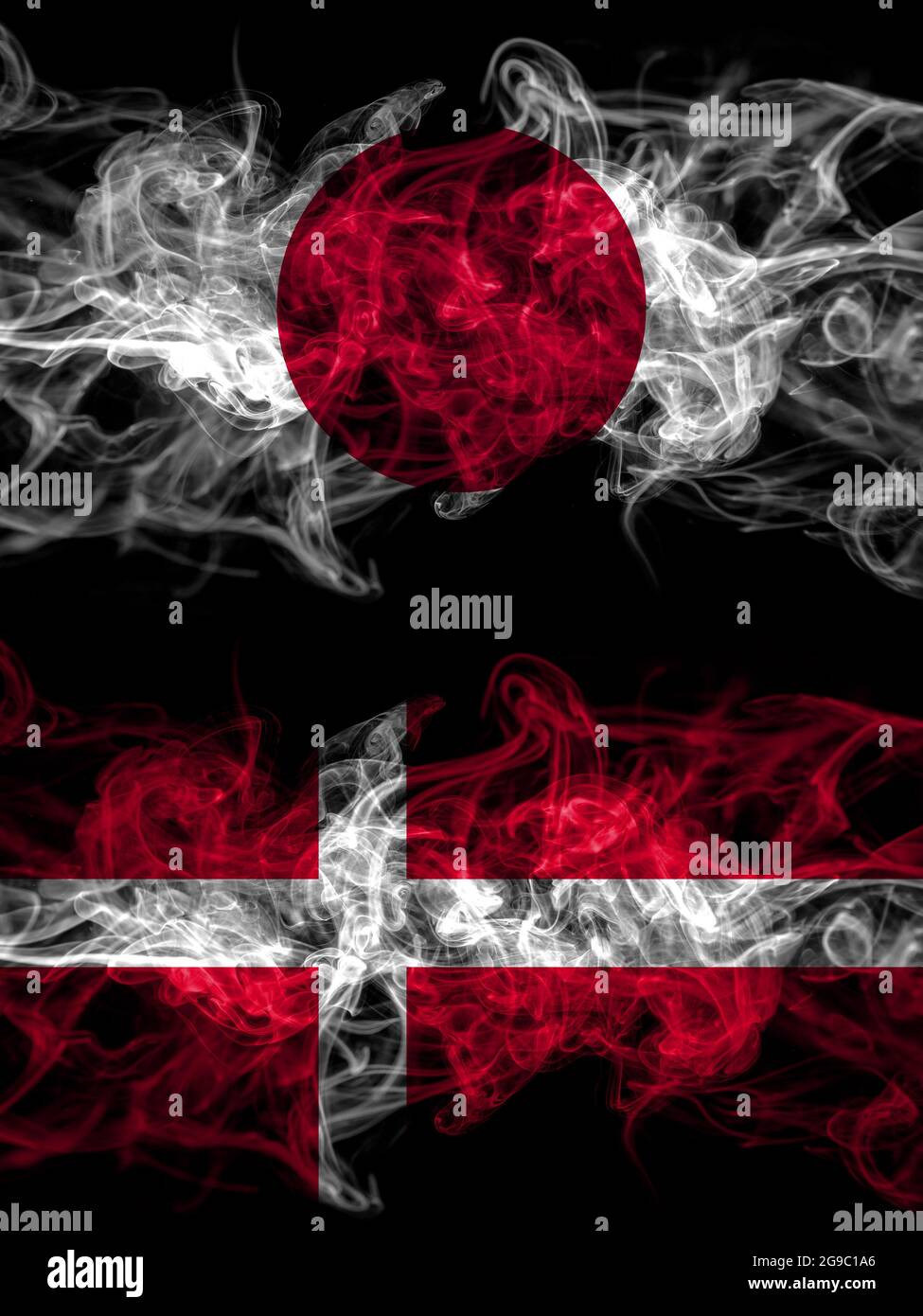 Japan denmark flag hi-res stock photography and images - Alamy