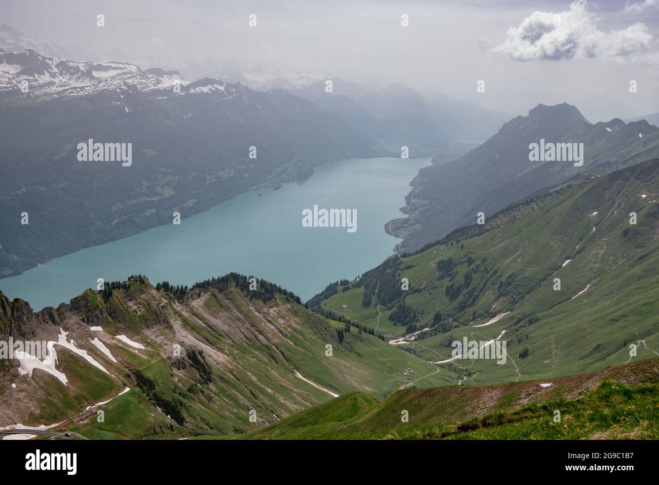 View from rothorn mountain station hi-res stock photography and images ...
