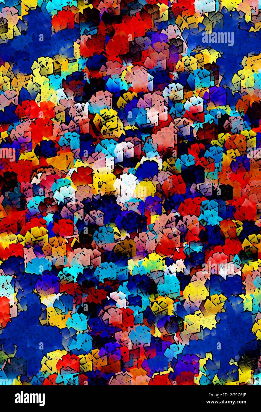 Hoarding never looked so good. Colorful bits and pieces of paper fill ...