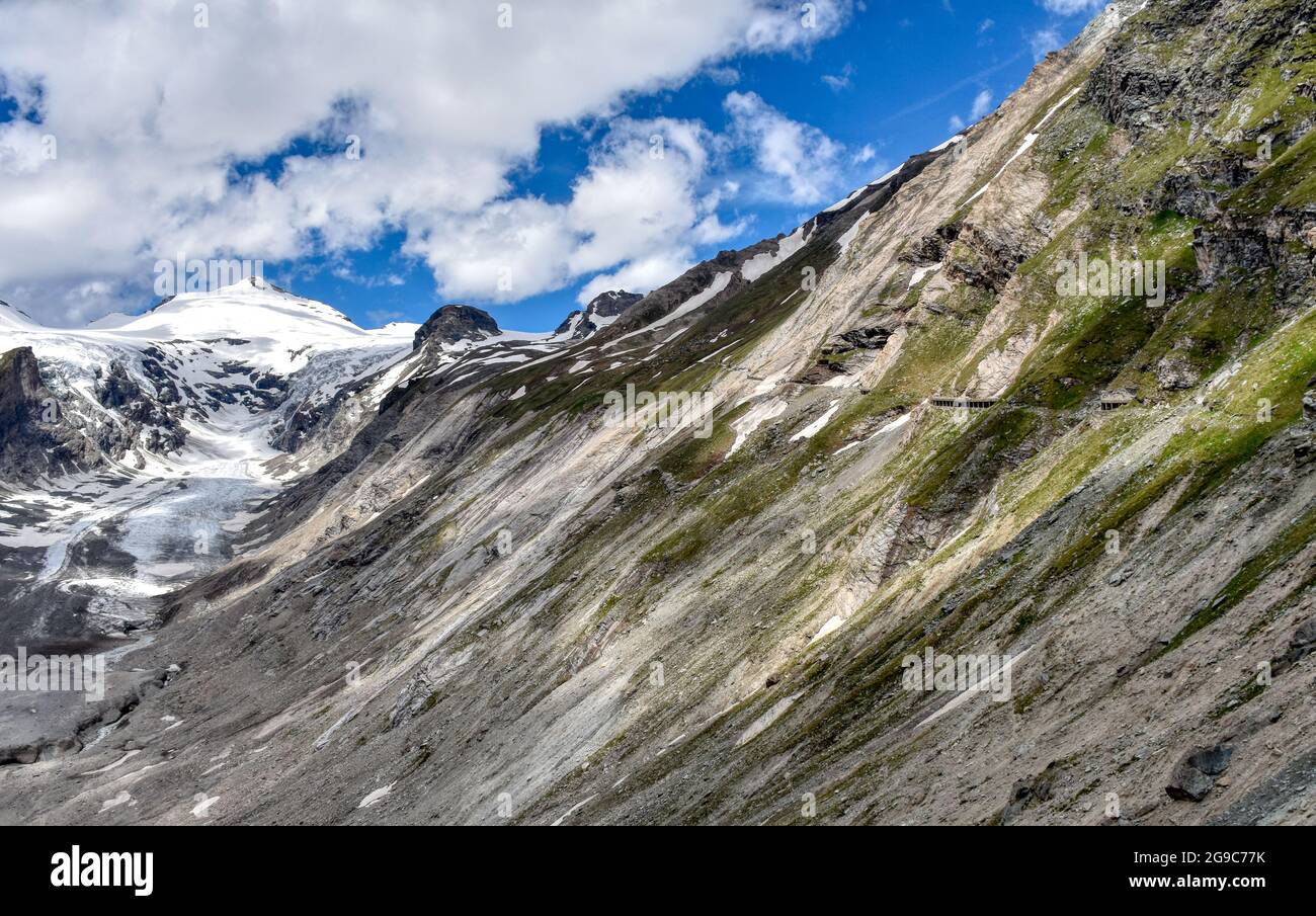 Pasterze, Großglockner, Gletscher, Gletscherzunge, Kaiser-Franz-Josefs ...